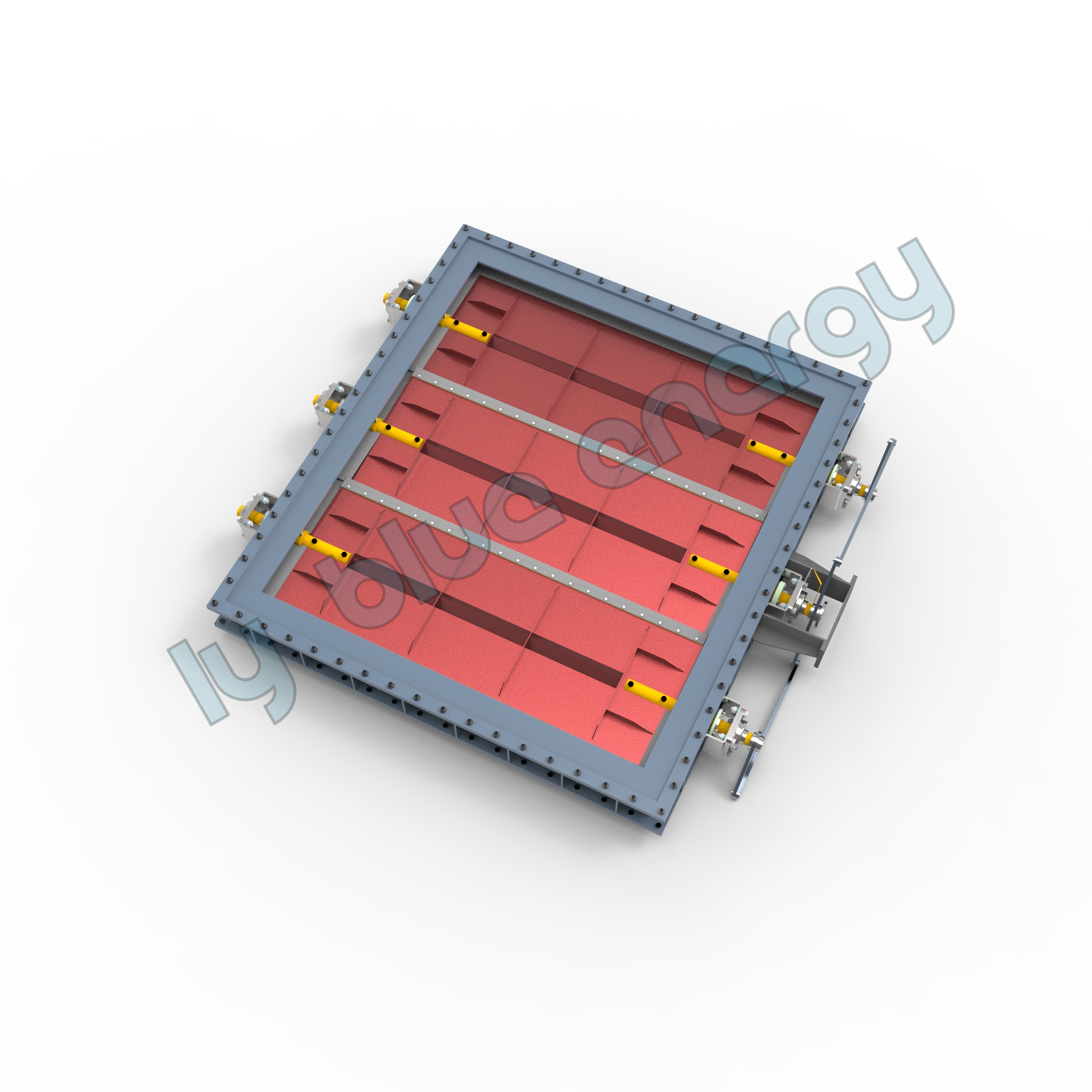 Smoke and Air Duct Baffle - Luoyang Blue Energy Technology Development ...