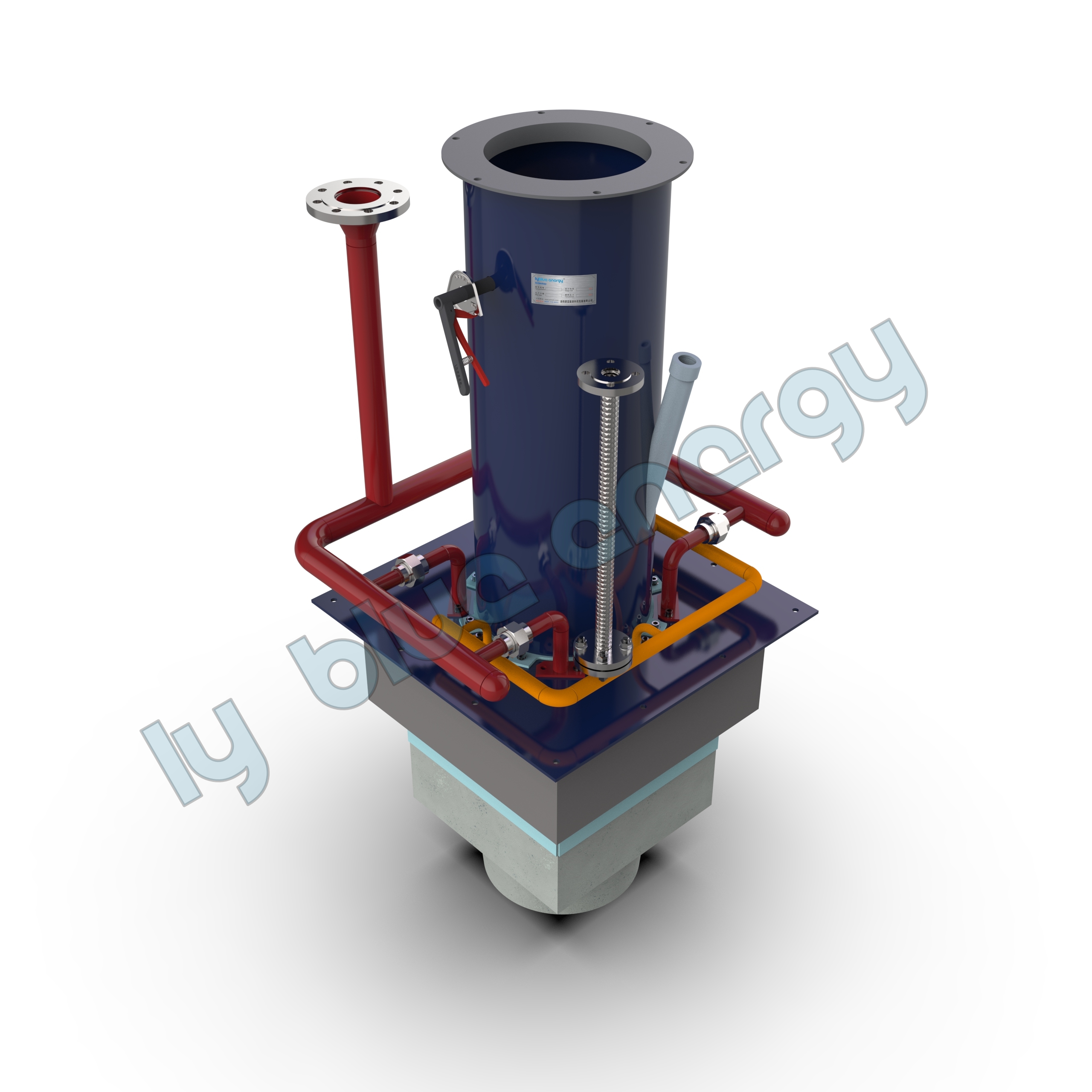 Top-fired Hydrogen Reformer Burner - Luoyang Blue Energy Technology ...